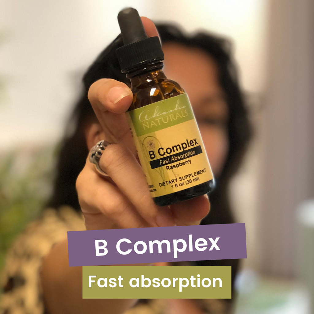 Liquid B Vitamins Complex - 1oz – Akasha Naturals